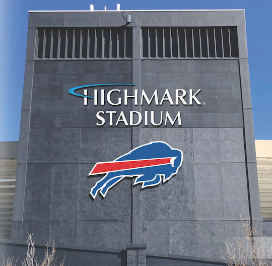 Buffalo Bills Highmark Stadium Rebrand | Flexlume